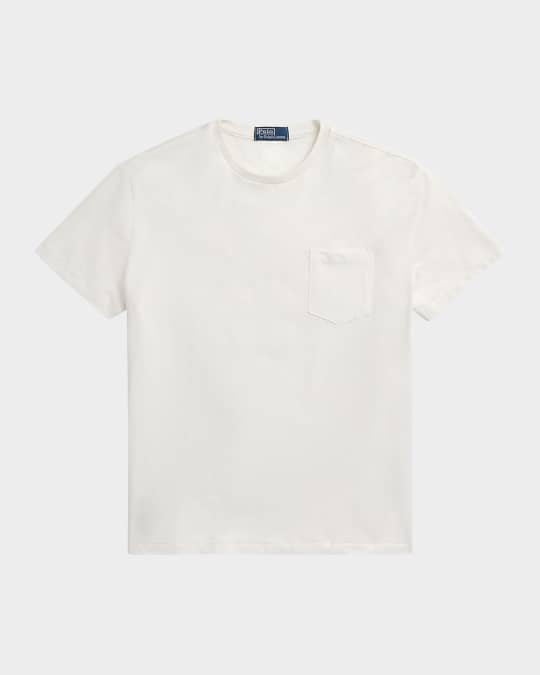 Polo Ralph Lauren Men's Classic Fit Short-Sleeve Pocket T-Shirt ...
