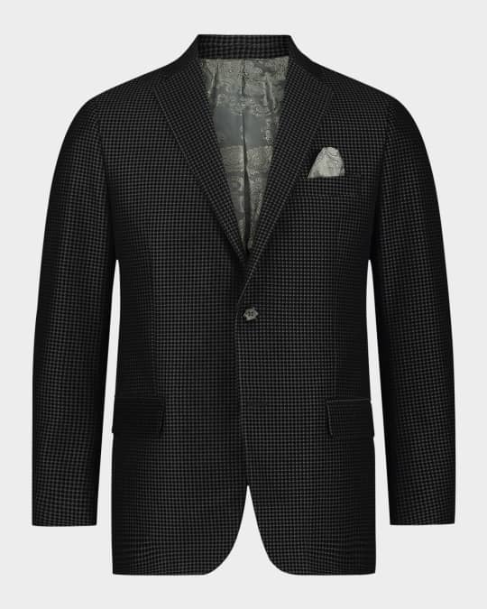 Robert Graham Men's Colden Woven Houndstooth Sport Coat | Neiman Marcus