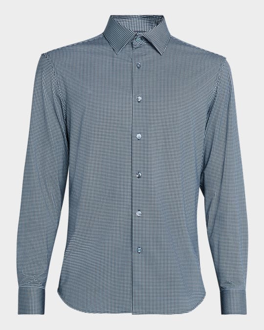 Bugatchi Men's OoohCotton James Sport Shirt | Neiman Marcus