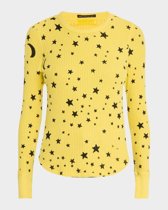 MOTHER The Itty Bitty Goodie Goodie Thermal Top | Neiman Marcus