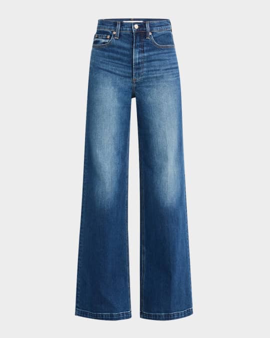 PISTOLA Lana High-Rise Ultra-Wide Jeans | Neiman Marcus