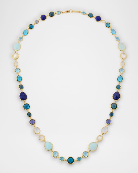 Ippolita 18K Gold Rock Candy Mare Necklace | Neiman Marcus