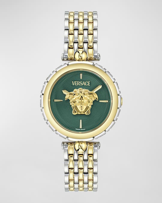 Versace 38mm Medusa Heritage Watch with Bracelet Strap, Two Tone ...