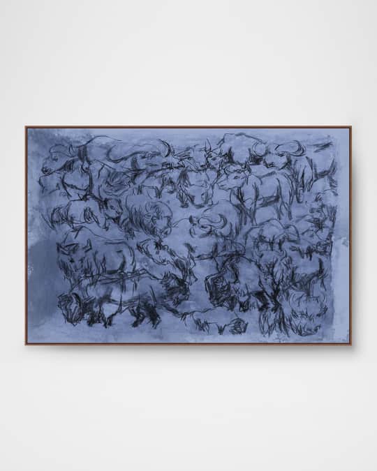 Wendover Art Group "Obstinacy of Buffalo" Framed Giclee | Neiman Marcus