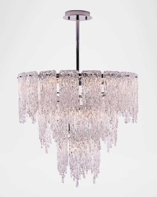Kalco Lighting Gisel 24" 10-Light Chandelier | Neiman Marcus