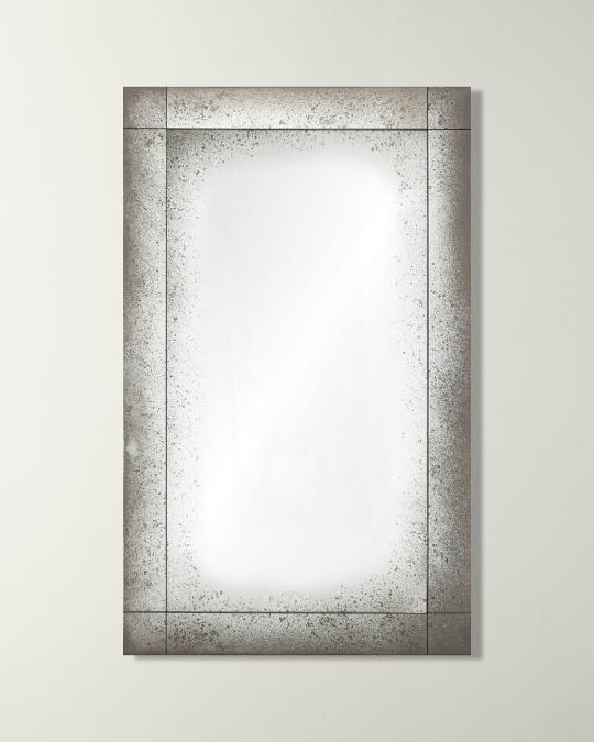 Mirror Home Distressed Rectangle Mirror 40" | Neiman Marcus
