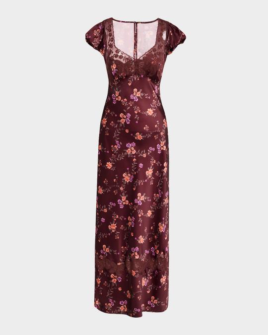 Free People Butterfly Babe Cap Sleeve Midi Dress Neiman Marcus
