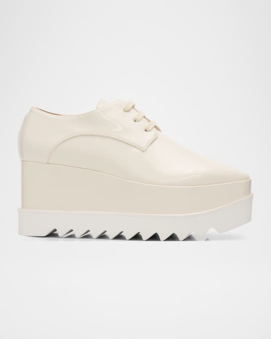 Stella McCartney Elyse Patent Alter Platform Sneaker Loafers | Neiman ...