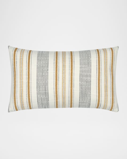 Elaine Smith Pathway Lumbar Pillow; 12" x 20" | Neiman Marcus