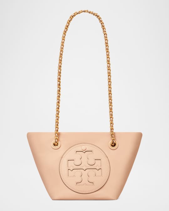 Tory Burch Ella Small Leather Chain Shoulder Bag | Neiman Marcus