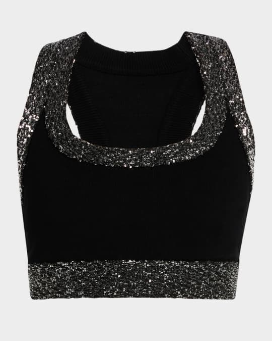 A.L.C. Elle Embellished Bra Top | Neiman Marcus