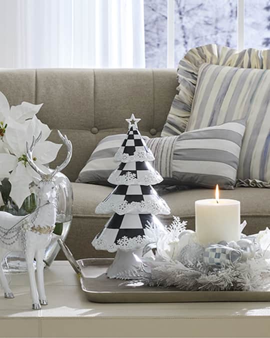 MacKenzie-Childs Courtly Illuminated Porcelain Tree | Neiman Marcus