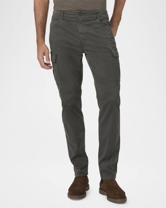 PAIGE Men's Ronin Stretch Sateen Cargo Pants | Neiman Marcus
