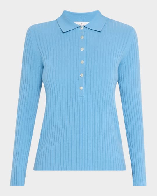 arch4 Mable Ribbed Cashmere Pullover | Neiman Marcus