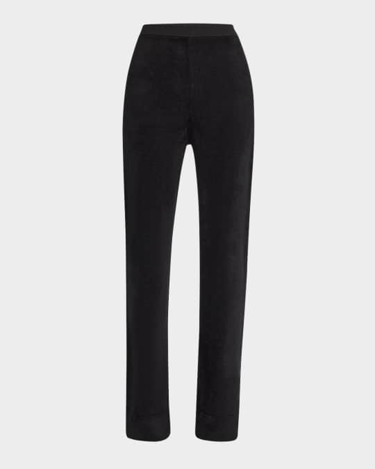 Proenza Schouler White Label Evie Chenille Flare Pants | Neiman Marcus