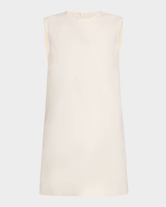 Max Mara Fiuggi Sleeveless Shift Mini Dress | Neiman Marcus