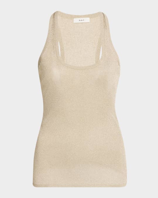 A.L.C. Iris Sparkly Tank Top | Neiman Marcus
