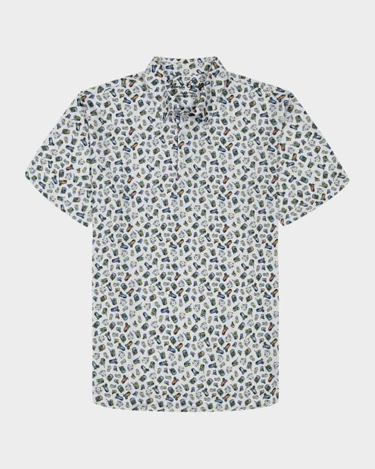 Robert Graham Men's Shuffle N Shake Polo Shirt | Neiman Marcus