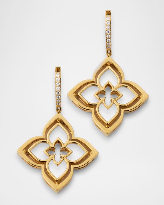 Roberto Coin 18K Yellow Gold Diamond and Mother-of-Pearl Venetian ...