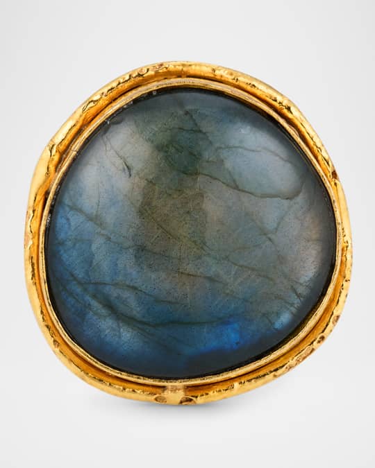 Sylvia Toledano Macaron Labradorite Ring | Neiman Marcus