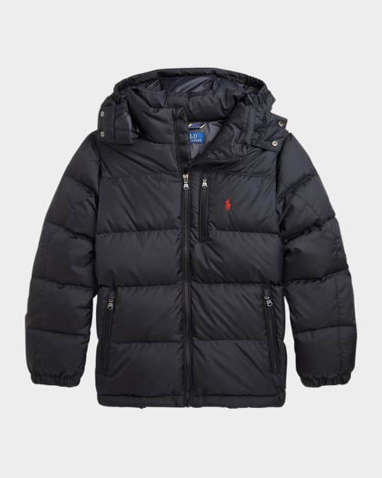Polo Ralph Lauren Boy's Recycled Nylon Puffer Jacket, Size S-XL ...