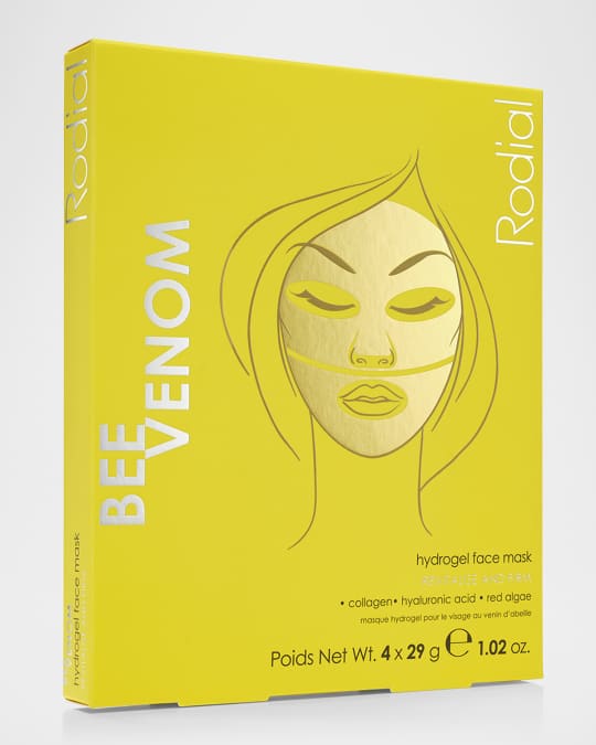 Rodial Bee Venom Hydrogel Face Mask 4 Pack | Neiman Marcus