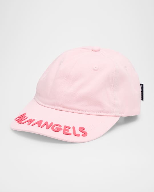 Palm Angels Girl's Logo Embroidered Baseball Cap, Size S-M | Neiman Marcus