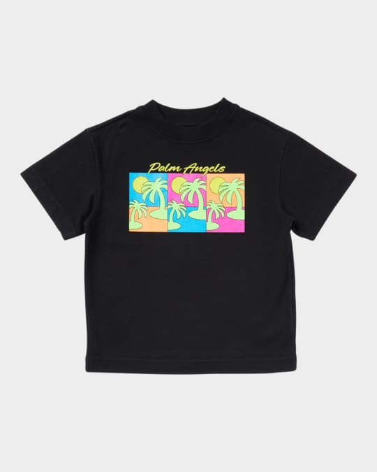Palm Angels Boy's Triple Palm-Tree Graphic T-Shirt, Size 4-12 | Neiman ...