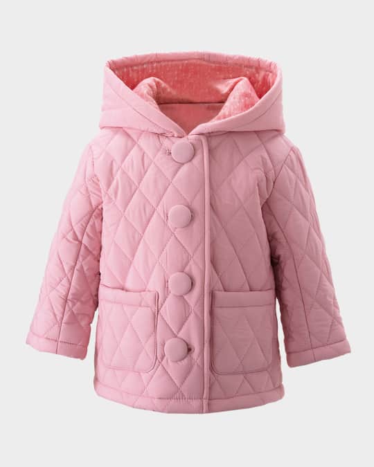 Rachel Riley Girl's Hooded Quilted Jacket, Size 2-6 | Neiman Marcus