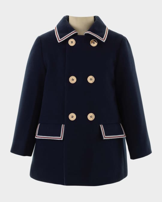 Rachel Riley Girl's Double Breasted Trench Coat, Size 2-10 | Neiman Marcus