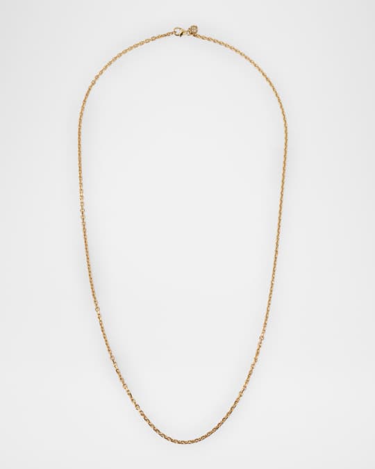 Sydney Evan Men's 14K Yellow Gold Cable Chain Necklace, 22"L | Neiman ...