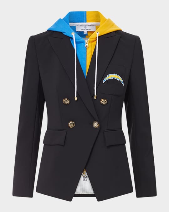 Veronica Beard Veronica Beard x NFL Dickey Jacket, Los Angeles Chargers ...