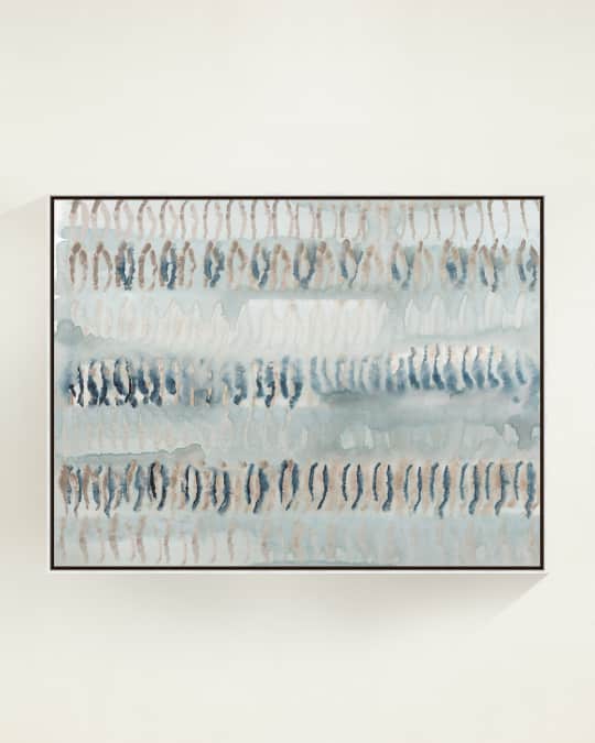 "Azure Haze" Framed Giclee by Danielle Davis, 65" x 49" | Neiman Marcus