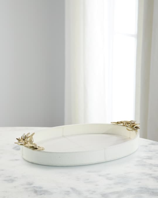 John-Richard Collection Bianca Large Tray | Neiman Marcus