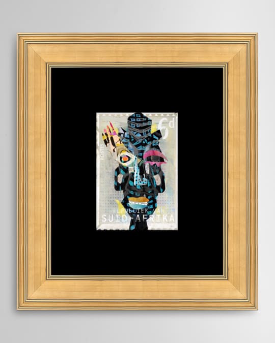 "Suid Afrika" Framed Giclee by Nikki Chu, 20" x 23" | Neiman Marcus