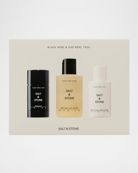 Salt & Stone Black Rose and Oud Mini Trio | Neiman Marcus
