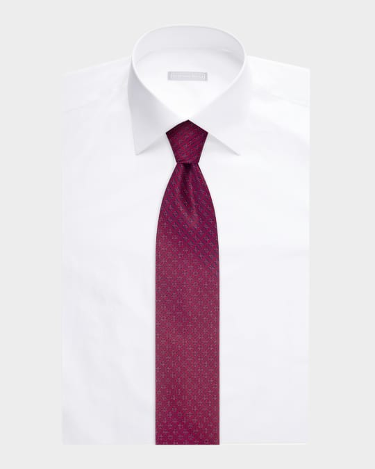 Stefano Ricci Men's Geometric Silk Tie | Neiman Marcus