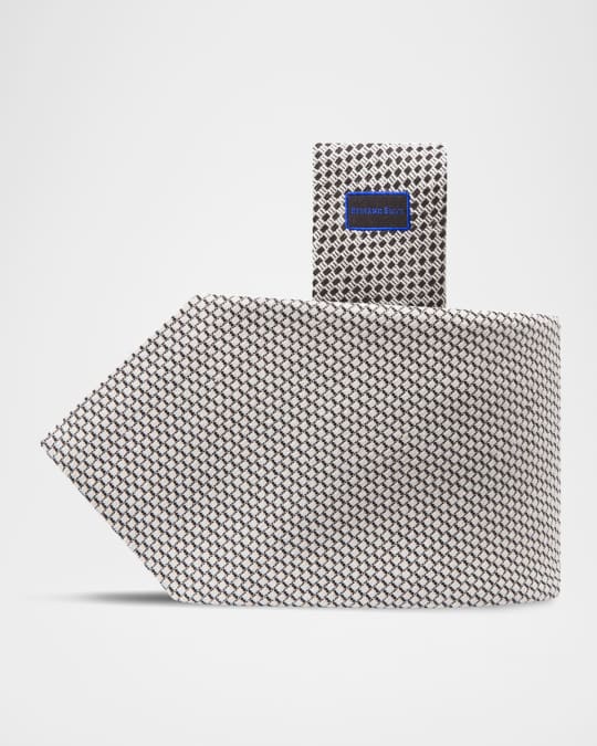 Stefano Ricci Men's Micro-Woven Silk Tie | Neiman Marcus