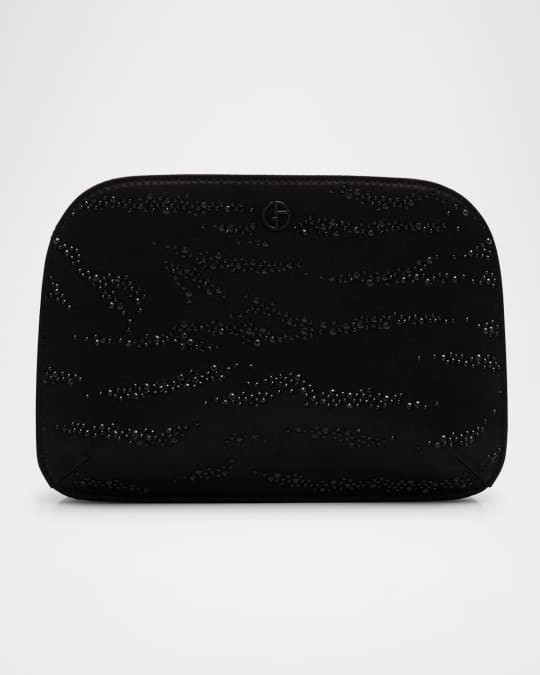 Giorgio Armani La Prima Crystal Silk Clutch Bag | Neiman Marcus