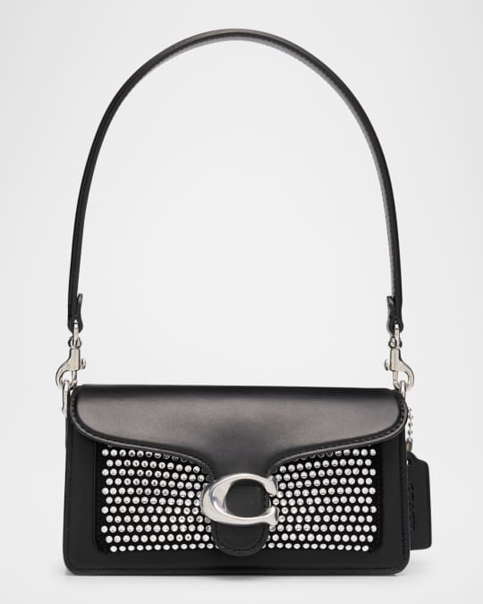 Coach Tabby 20 Crystal Leather Shoulder Bag | Neiman Marcus