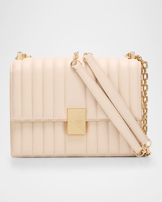 kate spade new york deco quilted leather shoulder bag | Neiman Marcus