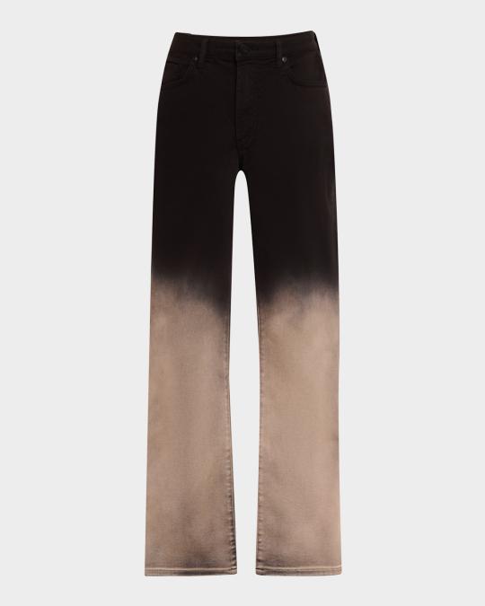 MONFRÈRE Men's Clint Ombre Bootcut Jeans | Neiman Marcus