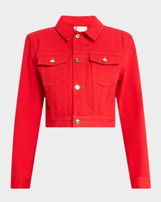 FRAME CH x FRAME The Tailored Denim Jacket | Neiman Marcus