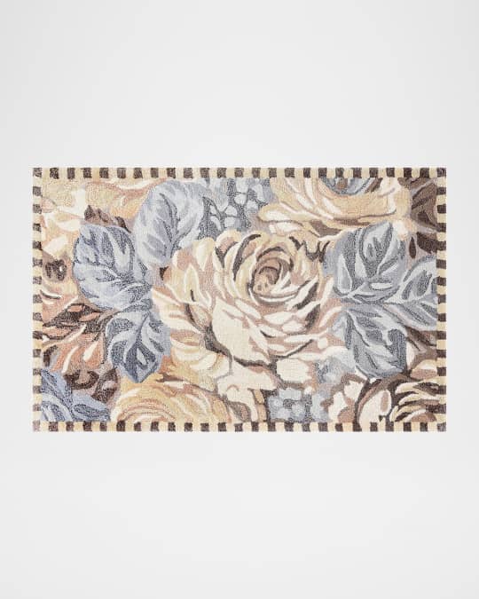 MacKenzie-Childs Coco Rose Rug, 3' x 5' | Neiman Marcus