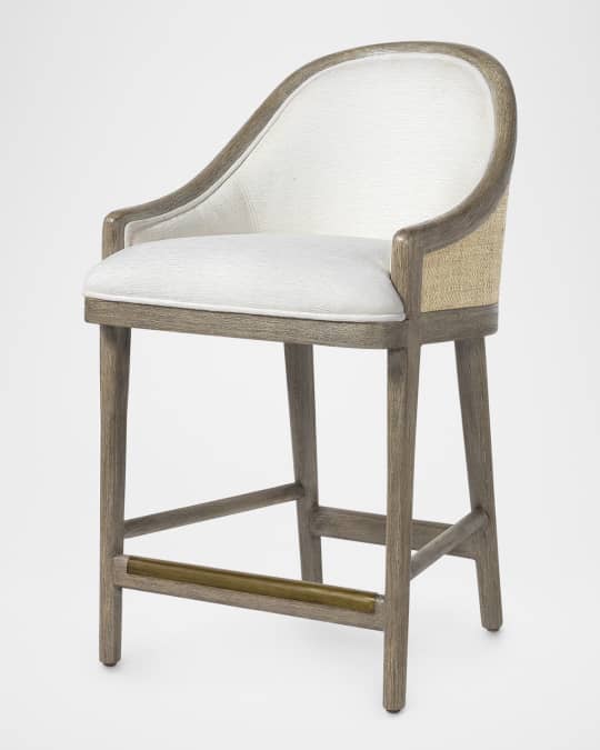 Palecek Clement 24" Counter Stool | Neiman Marcus