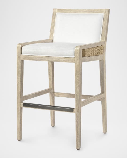 Palecek Fairwater Barstool, 30" | Neiman Marcus