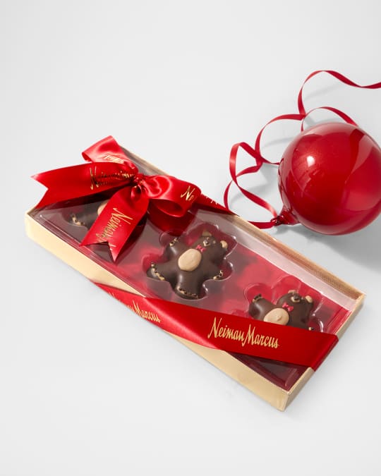 Neiman Marcus Chocolate Brownie Bears, 3 Count | Neiman Marcus