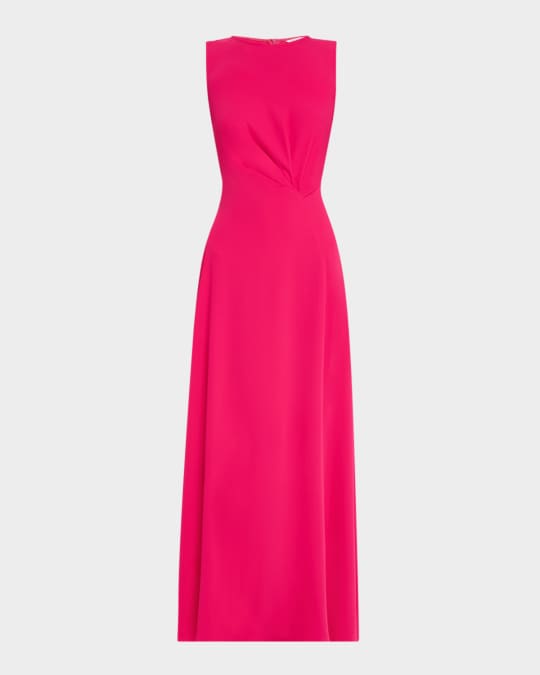 Trina Turk Mythical Sleeveless Gathered Maxi Dress | Neiman Marcus