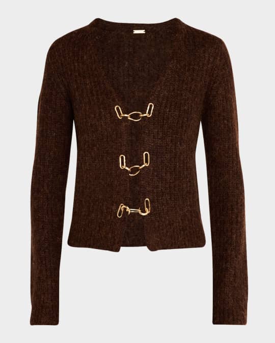 Cult Gaia Adel Knit Cardigan | Neiman Marcus