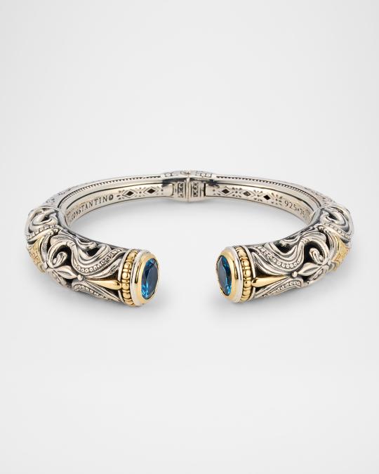 Konstantino Karia Radiance Deep Blue Spinel Bracelet | Neiman Marcus